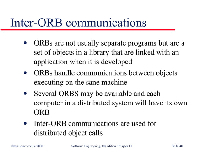 Distributed Systems Architecture in Software Engineering SE11 | PPT