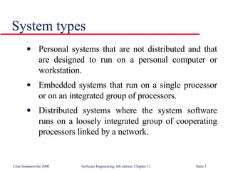 Distributed Systems Architecture in Software Engineering SE11 | PPT