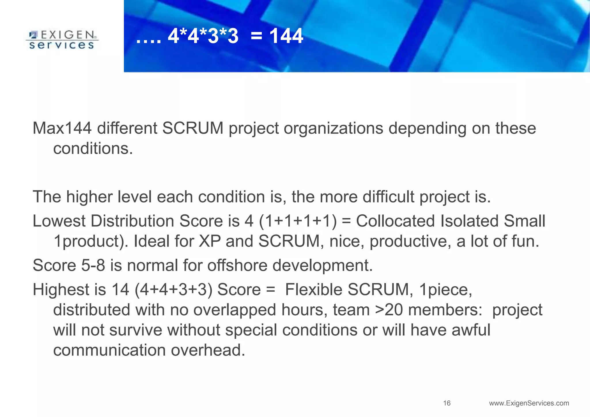 Distributed Agile, What types of Agile to use | PPT | Free Download