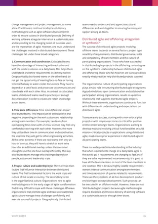 Distributed agile and offshoring - antagonism or symbiosis? | PDF