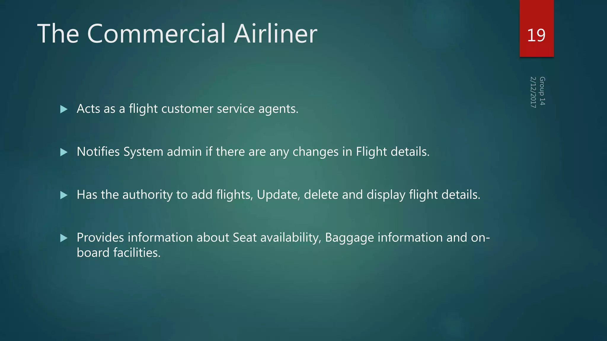 Distributed airline reservation system | PPTX