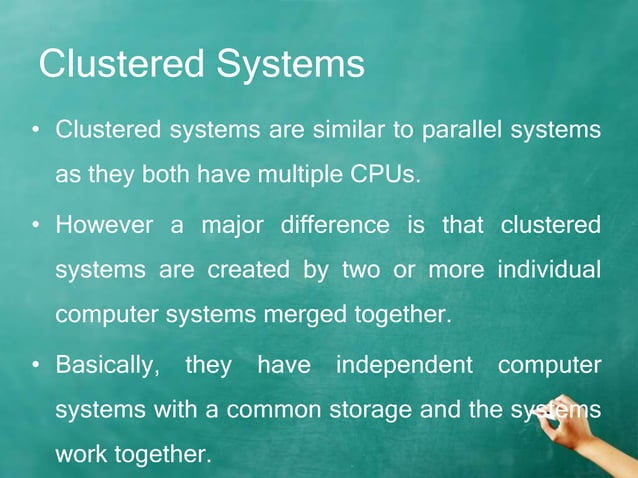 Distributed and clustered systems | PPT