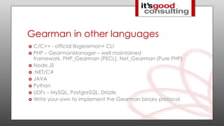 Distributed Applications with Perl & Gearman | PPT