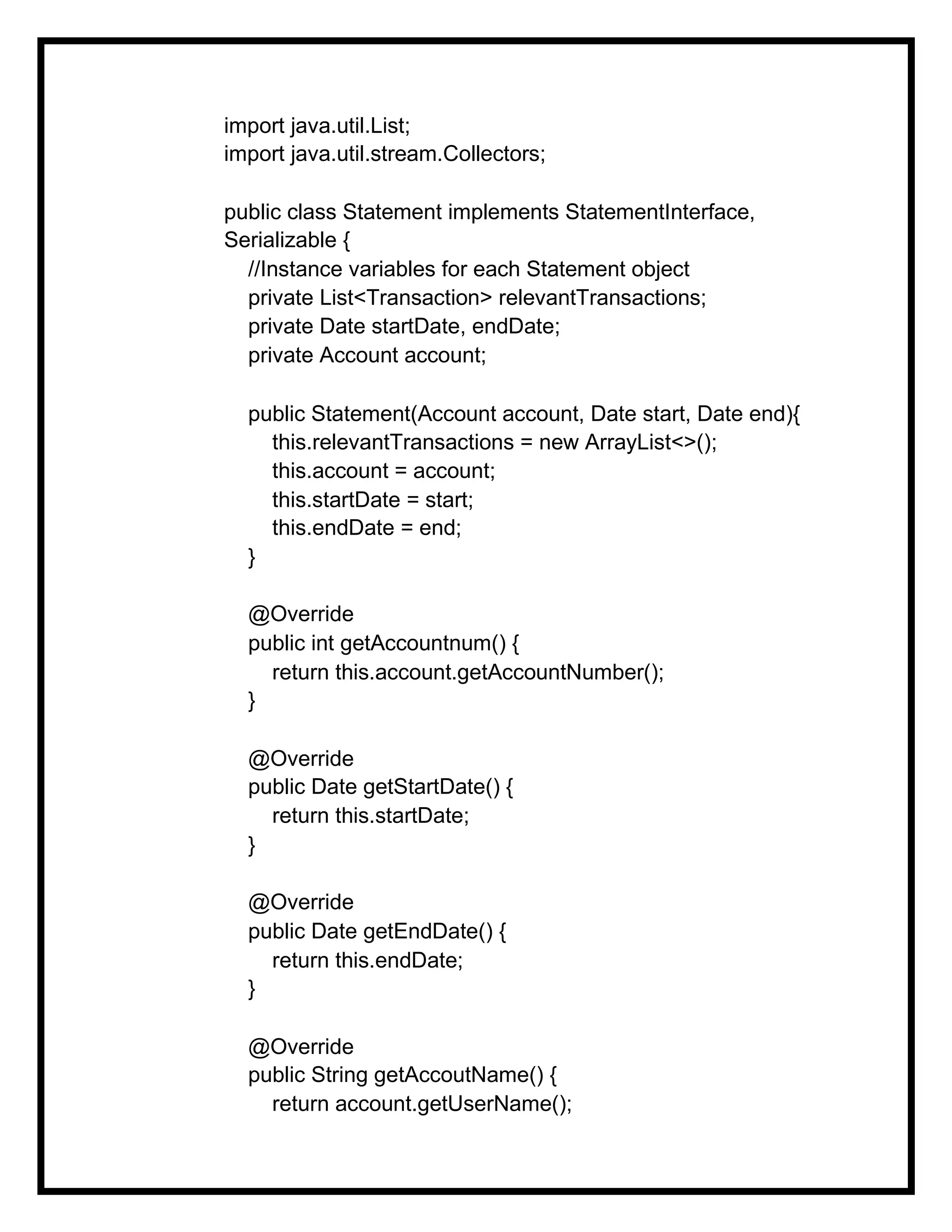 Distributed banking system using rmi project | PDF