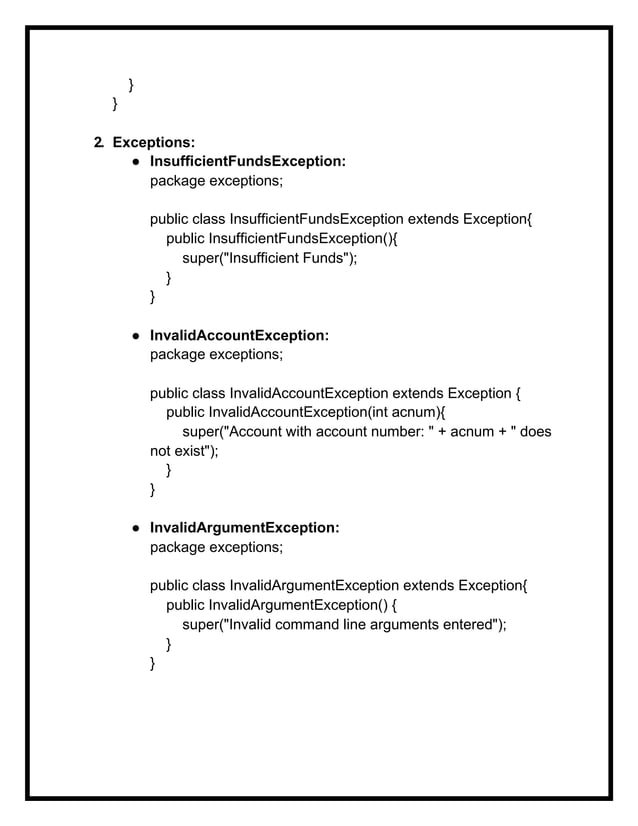 Distributed banking system using rmi project | PDF