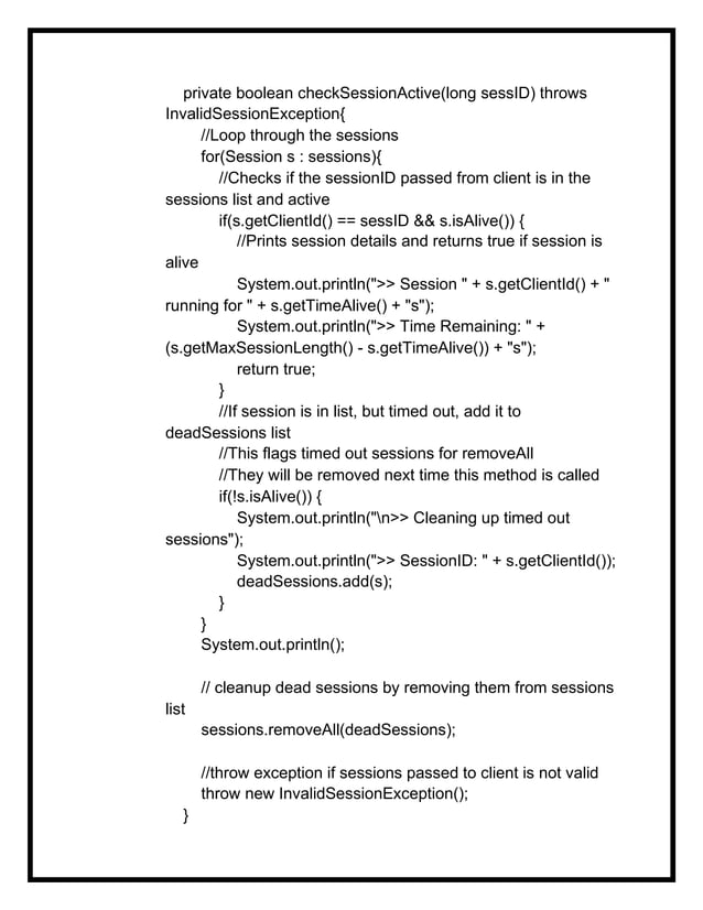 Distributed banking system using rmi project | PDF