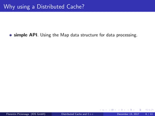 Distributed Cache, bridging C++ to new technologies (Hazelcast) | PPT