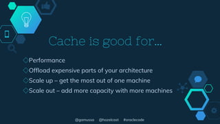 [OracleCode - SF] Distributed caching for your next node.js project | PPT