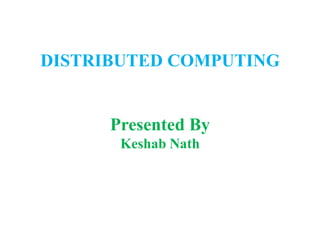 Distributed computing | PPT