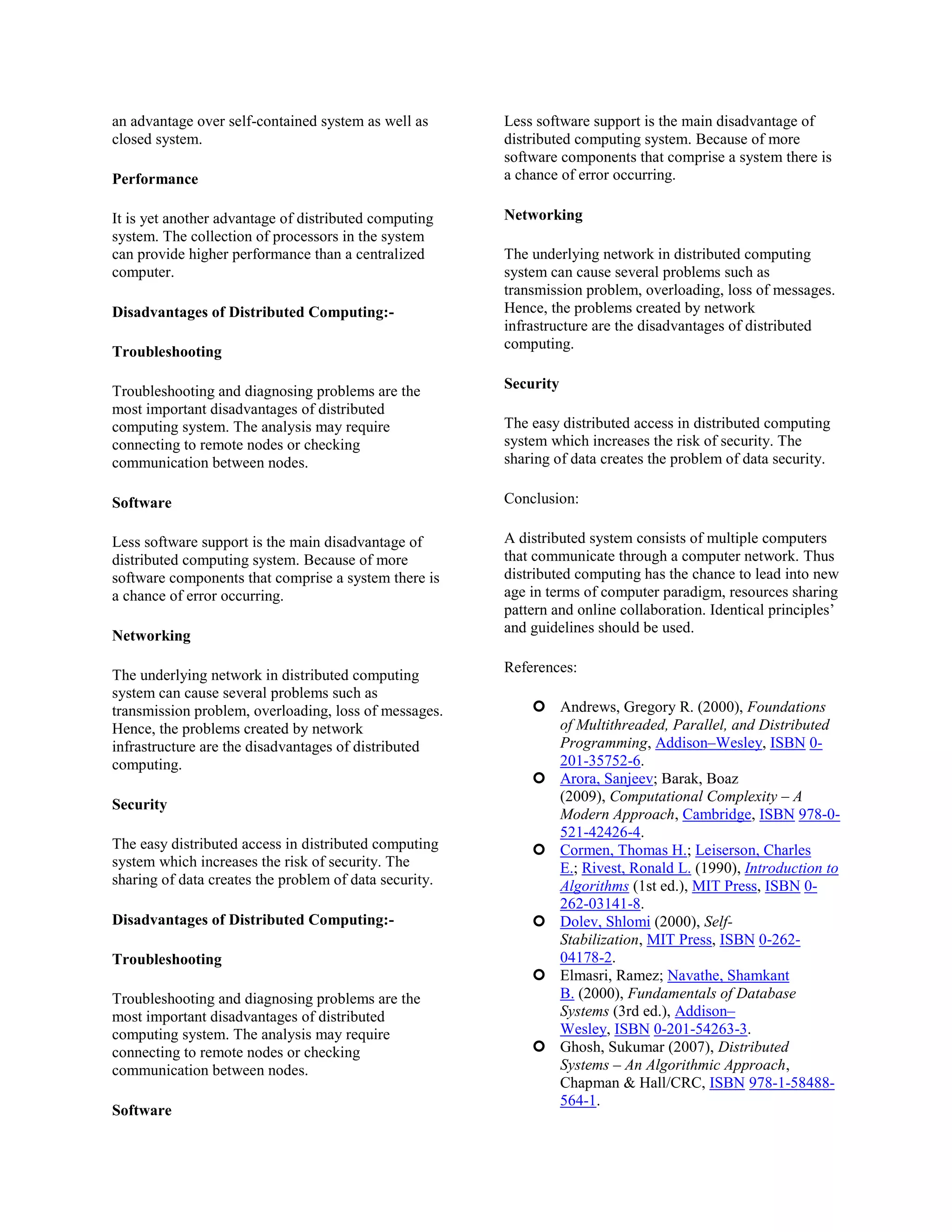 Distributed computing | DOCX