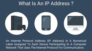 Internet Protocol (IP) And Different Networking Devices. | PDF