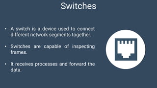 Internet Protocol (IP) And Different Networking Devices. | PDF