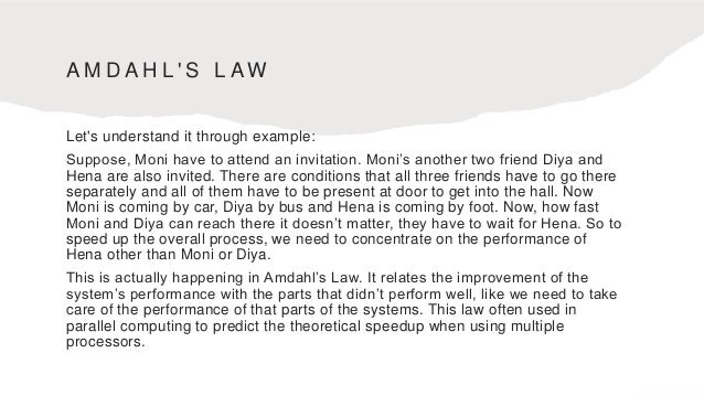 parallel processing and speedup law | PPT parallel processing and speedup law | PPT