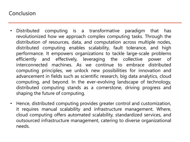 distributed computing: Unleashing collaborative computing power.ppt