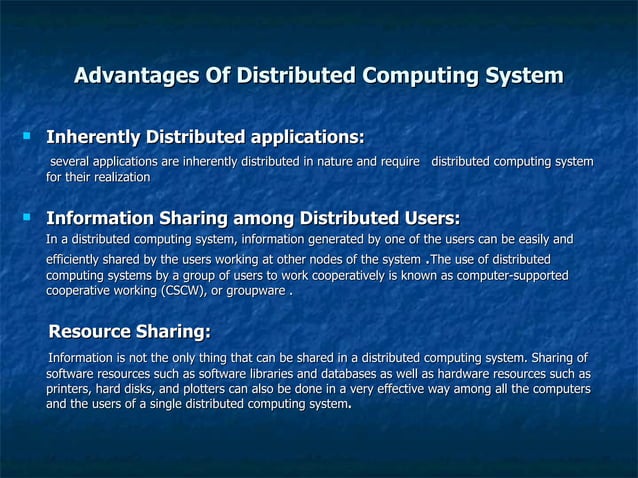 Distributed computing ).ppt him | PPT