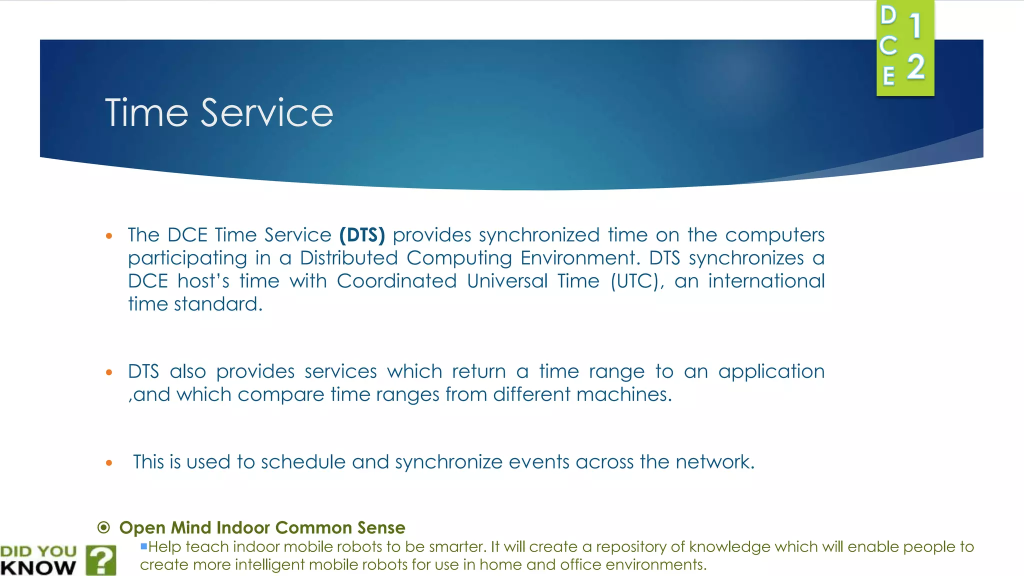 Distributed computing environment | PPTX