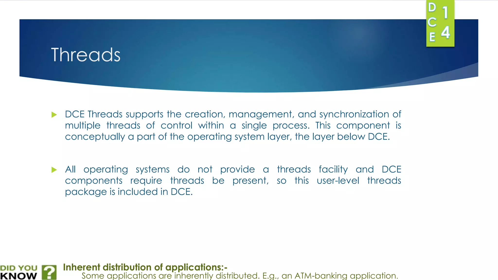 Distributed computing environment | PPTX