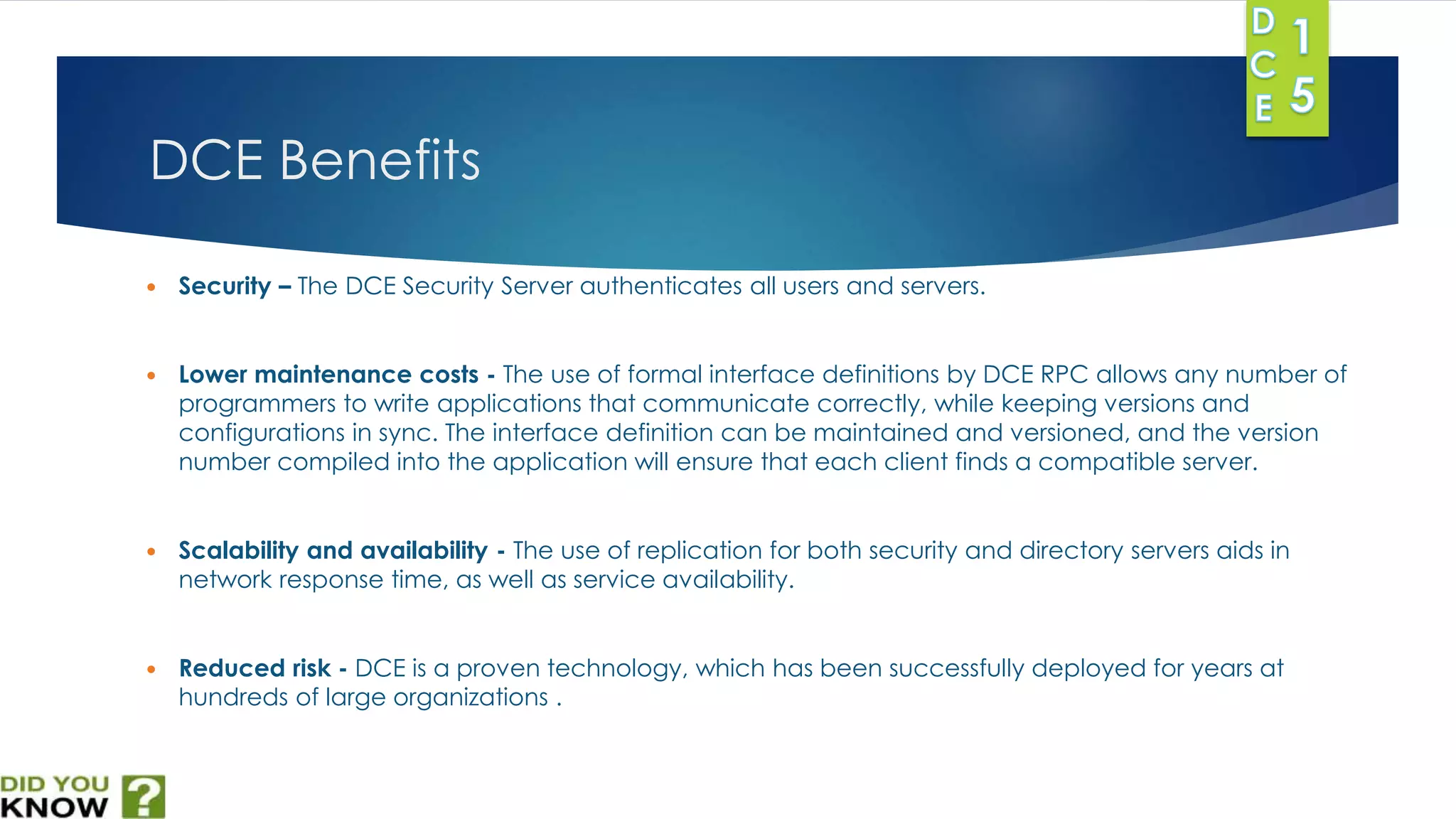 Distributed computing environment | PPTX