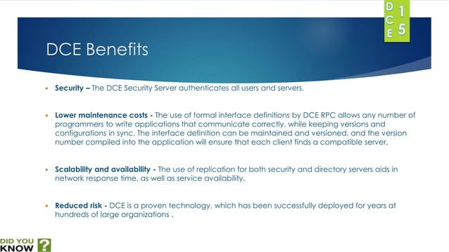Distributed computing environment | PPTX