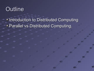 Distributed computing presentation | PPT
