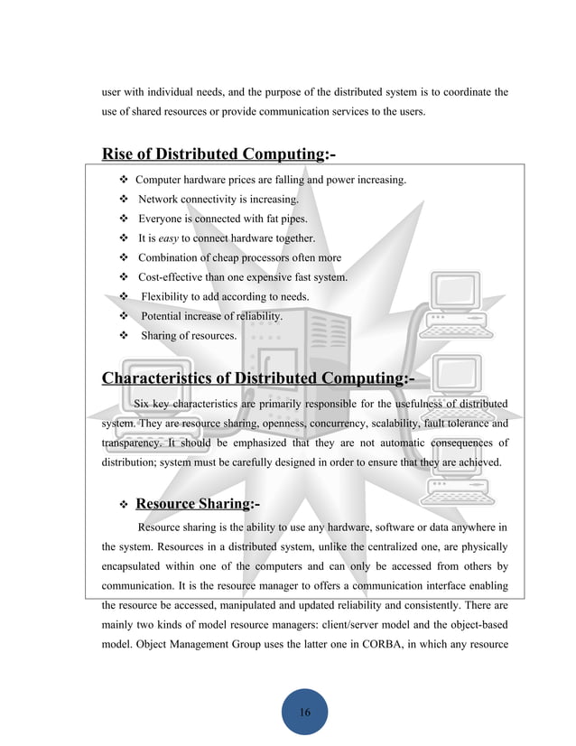 Distributed Computing Report | PDF
