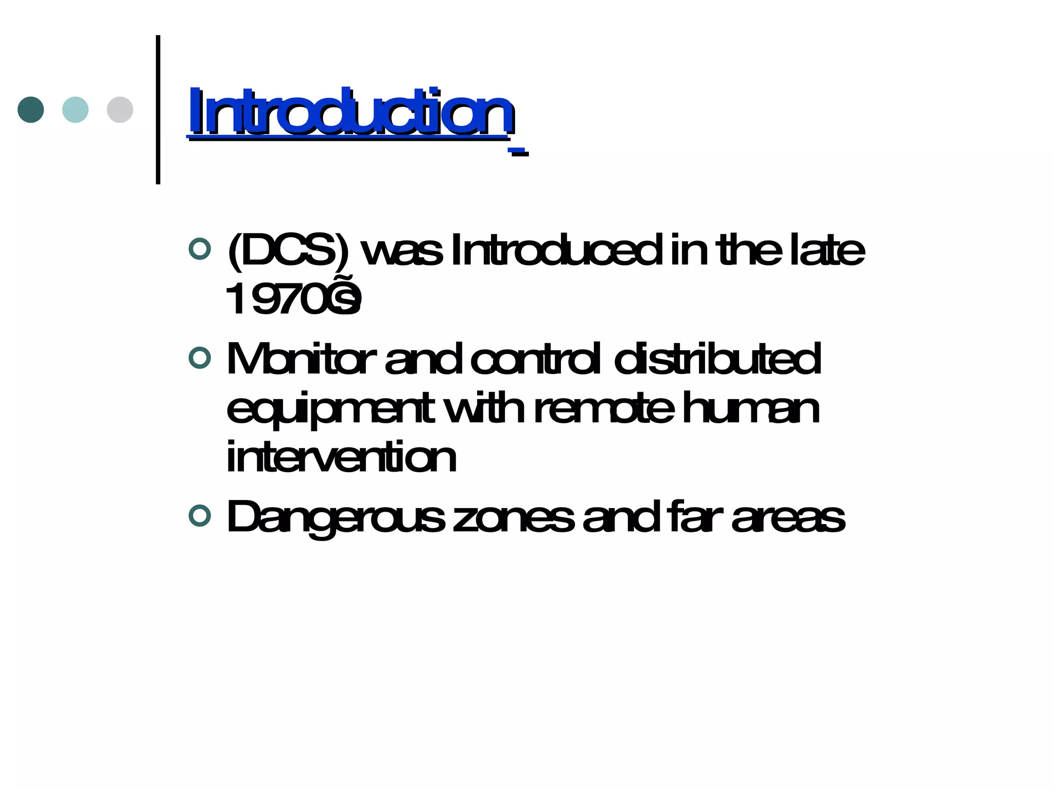 Distributed Control System Ppt