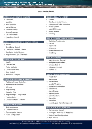 Distributed Control System (DCS) Applications, Selection ...
