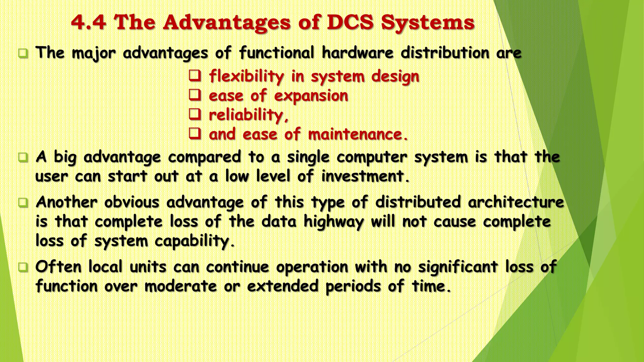 Distributed Control System Ppt