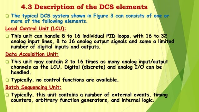 Distributed control system | PPTX | Operating Systems | Computer Software and Applications
