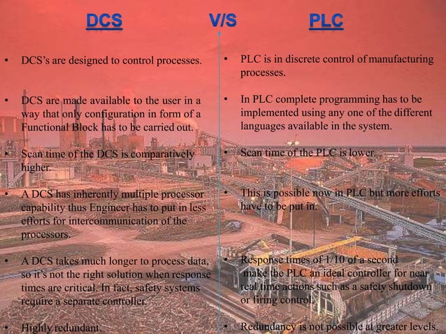 Distributed Control System Presentation Ppt