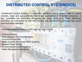 Distributed control system presentation | PPTX