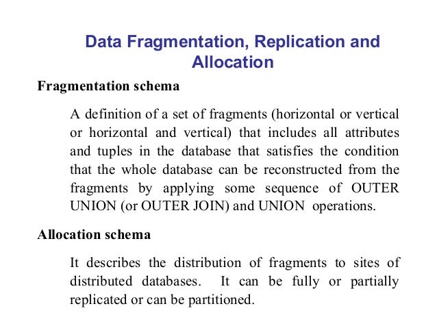 Distributed Database Management System