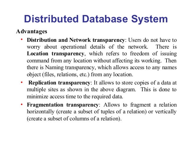 Distributed Database Management System