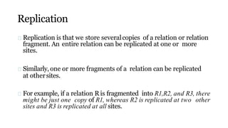 Distributed Database | PPT