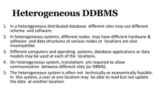 Distributed Database | PPT