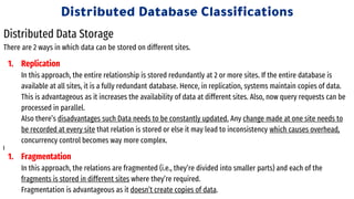 Distributed Database | PPT