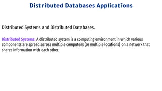 Distributed Database | PPT