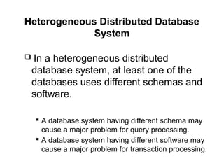 Distributed databases | PPT | Databases | Computer Software and Applications