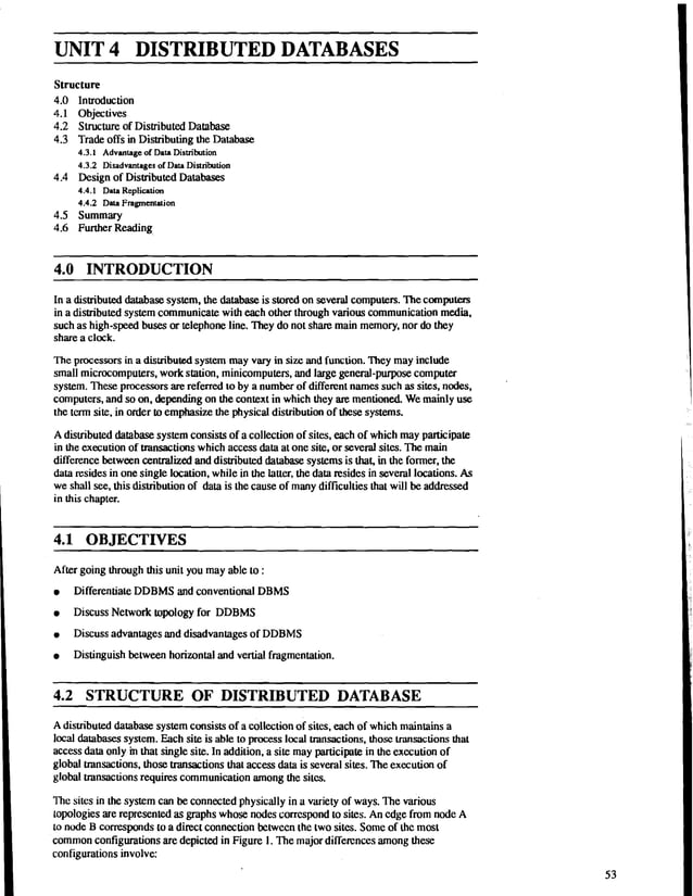 Distributed databases | PDF