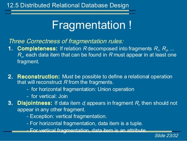 Distributed Databases And Dbm Ss