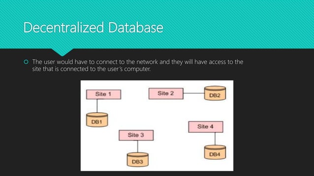 Distributed database system | PPT