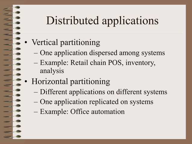 Distributed data processing | PPT | Databases | Computer Software and Applications