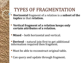 Distributed dbms | PPT