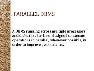 Distributed dbms | PPT