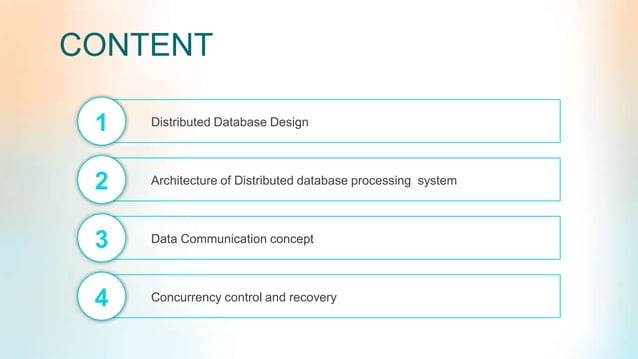 Distributed Database Management System Pptx Databases Computer Software And Applications