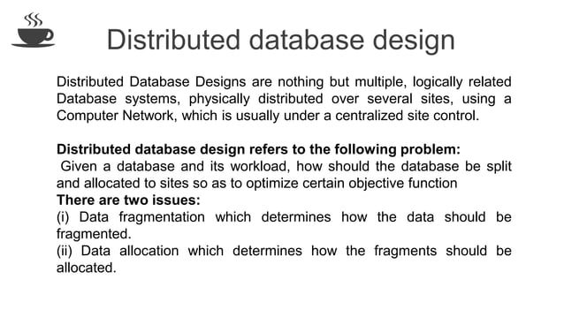 Distributed Database Management System | PPT