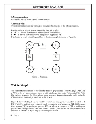 Distributed deadlock | PDF