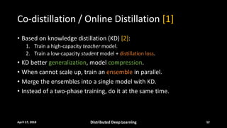 Distributed deep learning | PPT