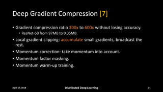 Distributed deep learning | PPT