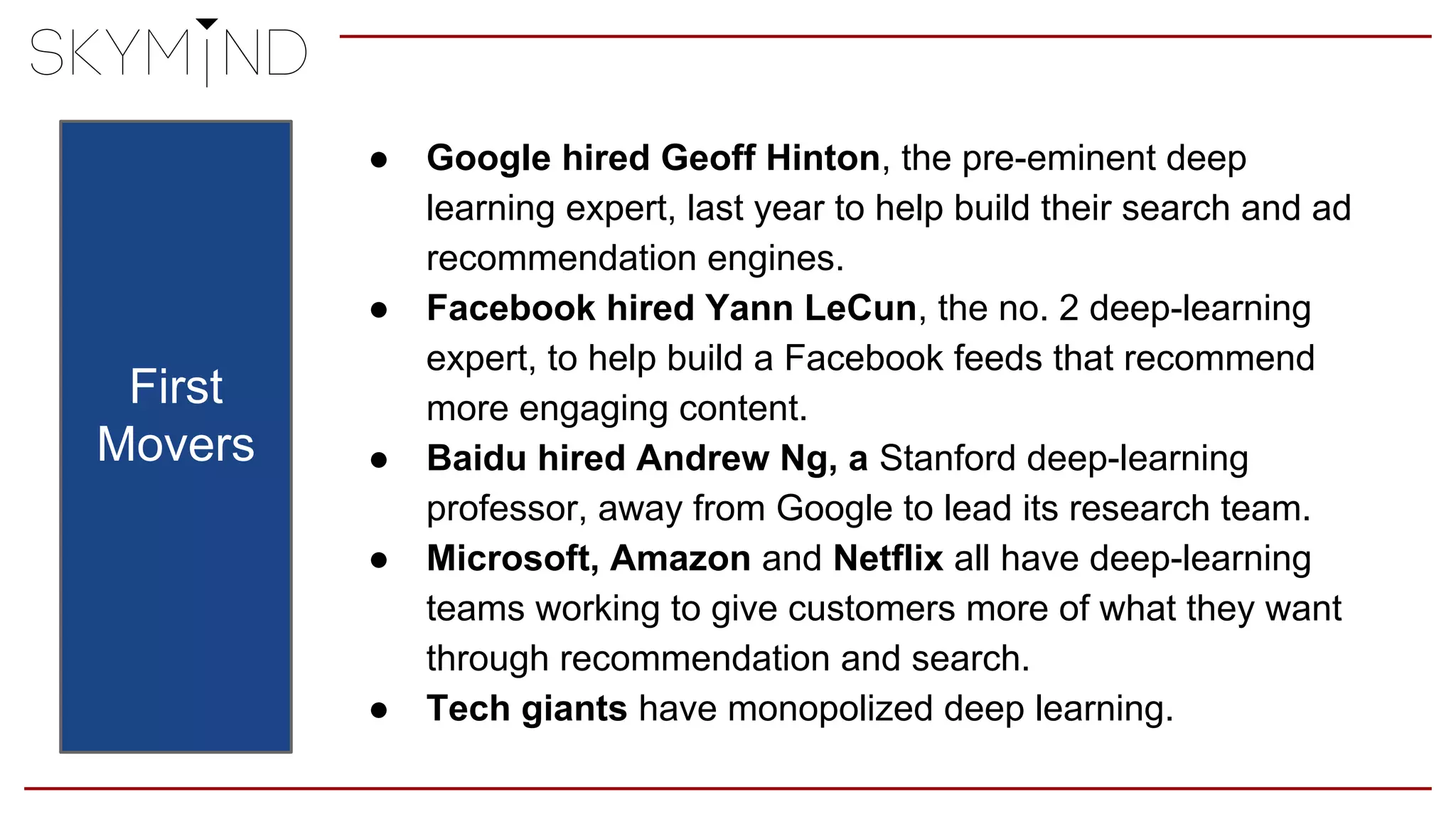 Skymind & Deeplearning4j: Deep Learning for the Enterprise | PPT